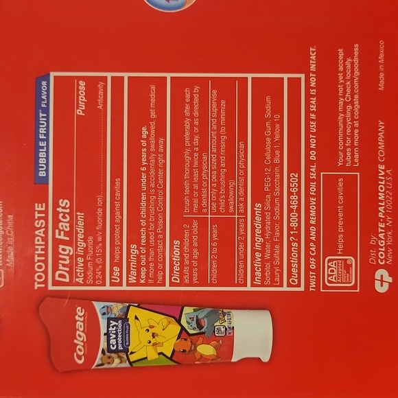 colgate | Bath, Skin & Hair | Nib Colgate Kids Pokemon Gift Set Powered ...